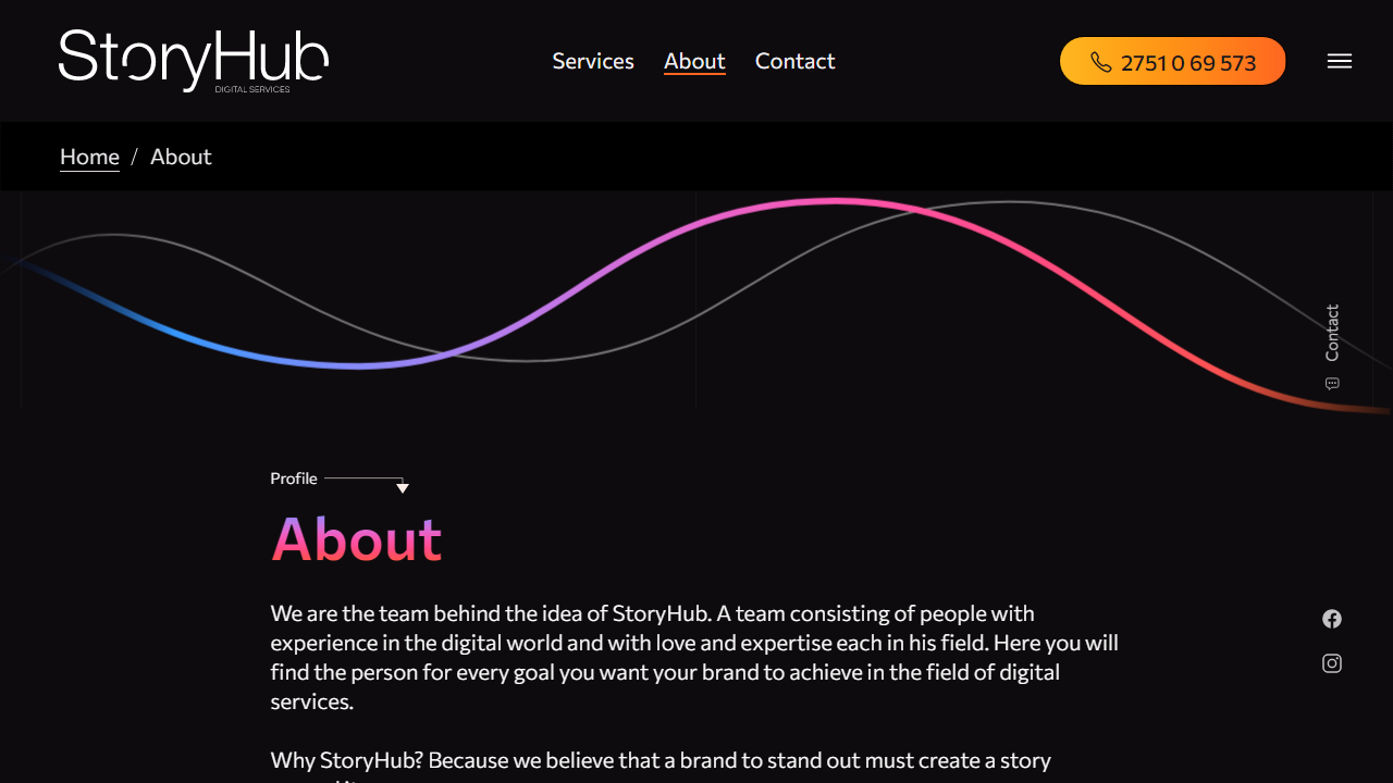 Who we are - StoryHub - a team specialized in the digital world